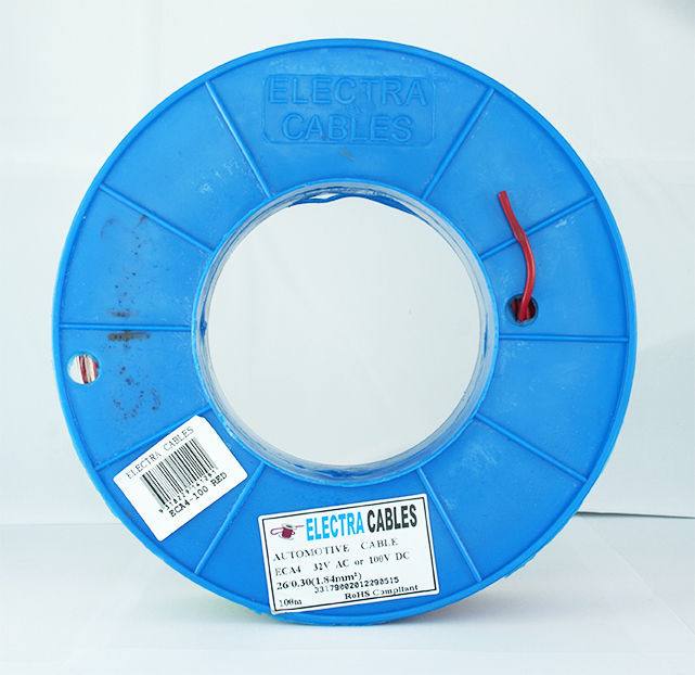 4mm Single Core Cable Red - AUSTRALIAN MADE