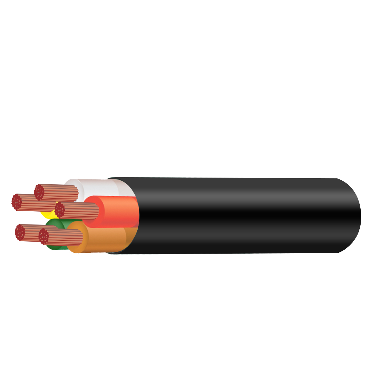 5 Core 3mm Multi Core Cable - ELECTRA