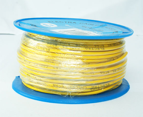4MM 1.84mm² Single Core Cable Yellow - ELECTRA